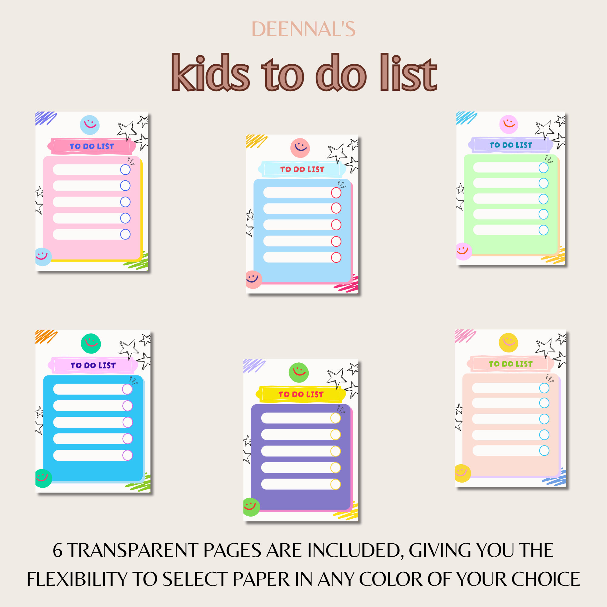 Kids to Do List, Checklist for Kids, to Do List for Kids, Chore Chart ...