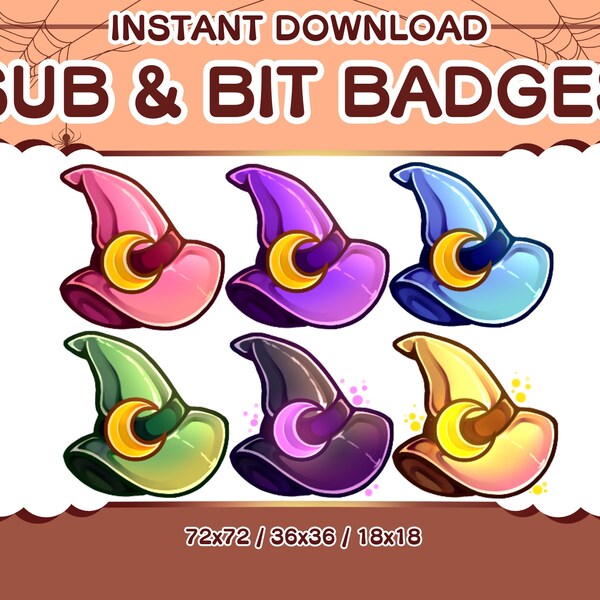 Vtuber Witch Hat - Etsy