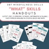Wise Mind DBT Skill Handouts - Etsy