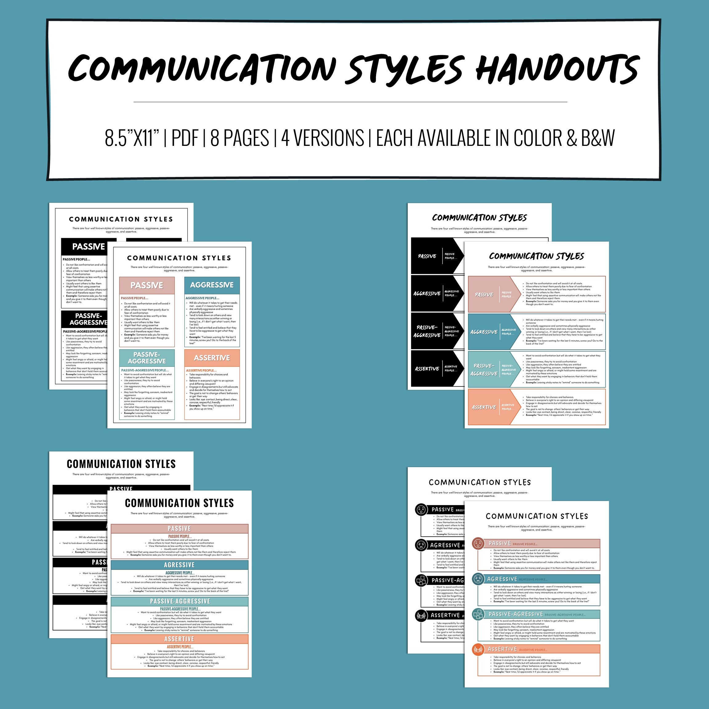 Communication Styles - Etsy