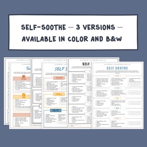 DBT Distress Tolerance Skills Bundle - Etsy