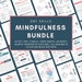 DBT Mindfulness "how" Skills Handouts - Etsy