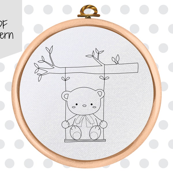 Hand Embroidery Patterns Children - Etsy