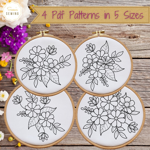 Embroidery Pdf - Etsy