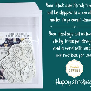Whimsical Stick and Stitch Patterns - Embroidery Design Bundle - Set of ...