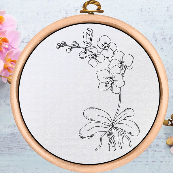 Orchid Pattern - Etsy