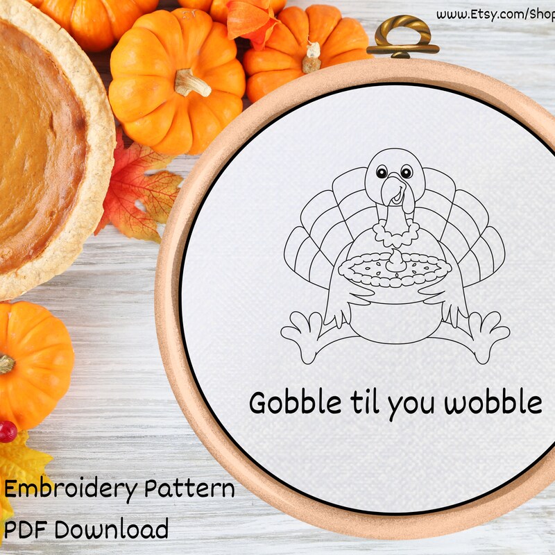 Thanksgiving Pattern - Etsy