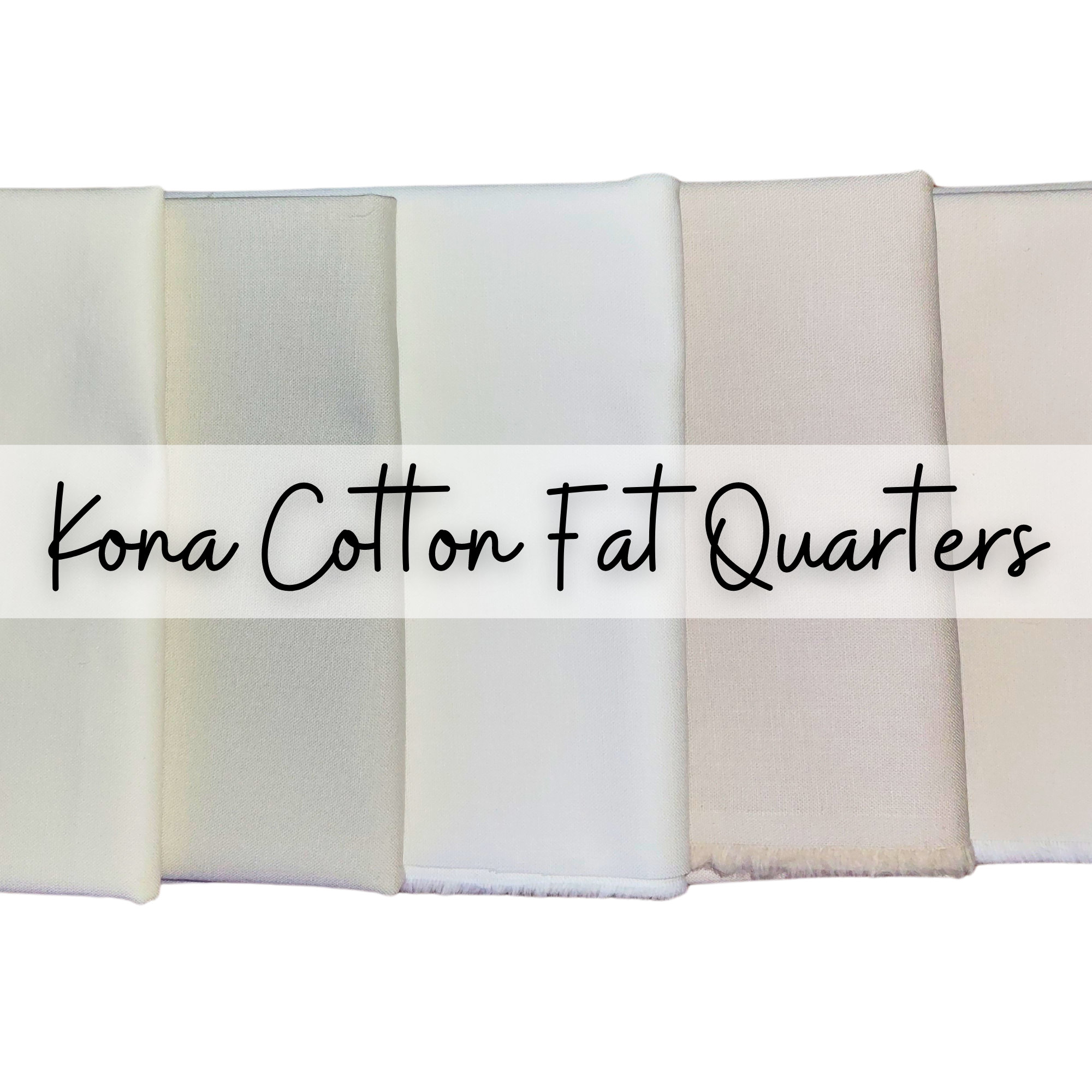 Kona white fabric store