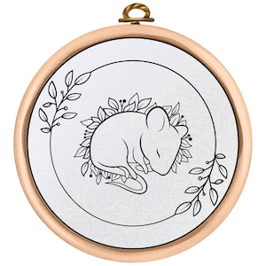 PDF Pattern Pack - Hand Embroidery Pattern Pack - 5 Animal Designs ...