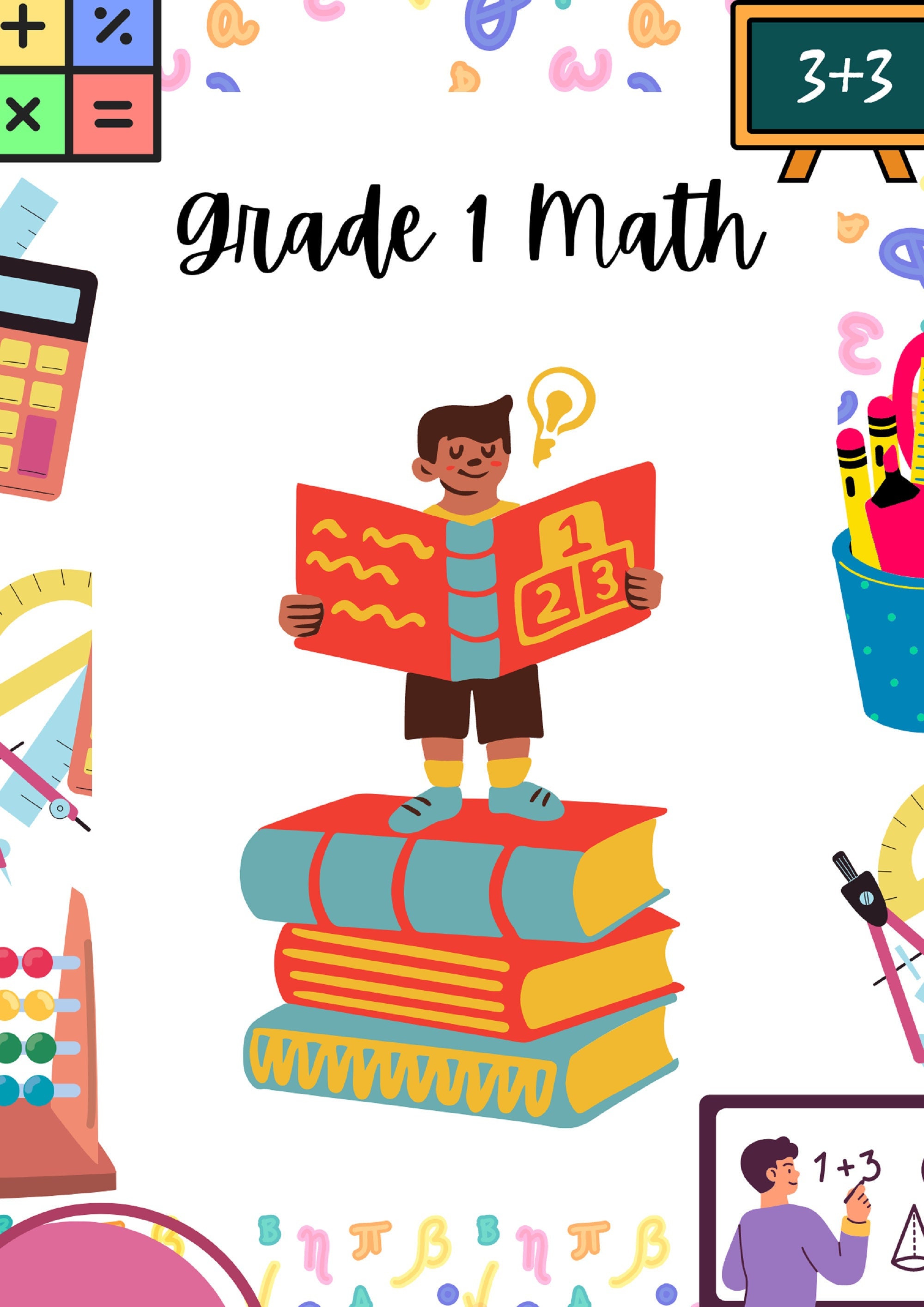 Grade 1 Math, Worksheet, Review Worksheets, Complete Grade 1 Math ...