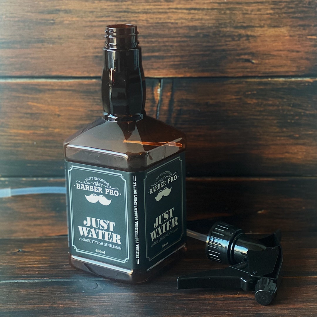 Men’s Grooming Barber Spray Bottle JACK | Just Water | Beard Care - Etsy