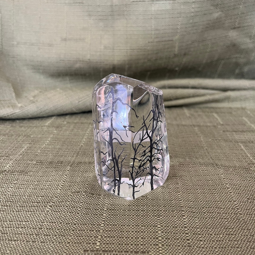 Rare Baccarat Crystal Paperweight - Etsy