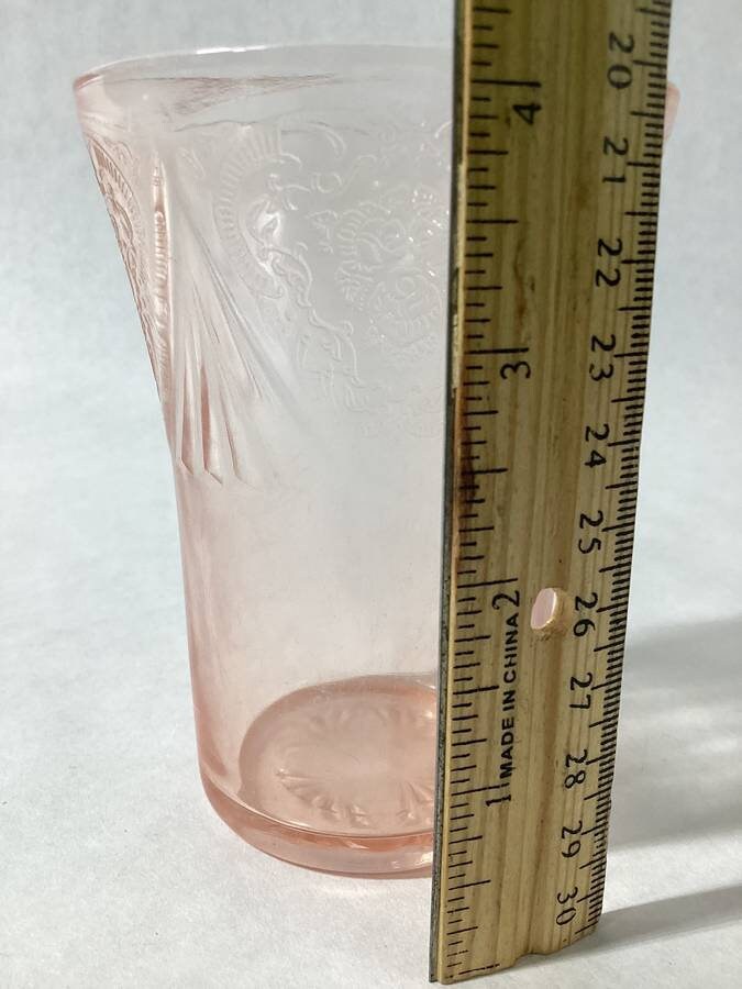 Pink Depression Glassware Set 29 Pieces - Etsy