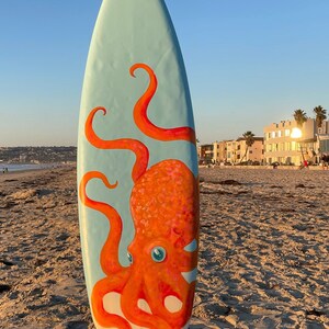 Painted Surfboard Wall Art - Etsy