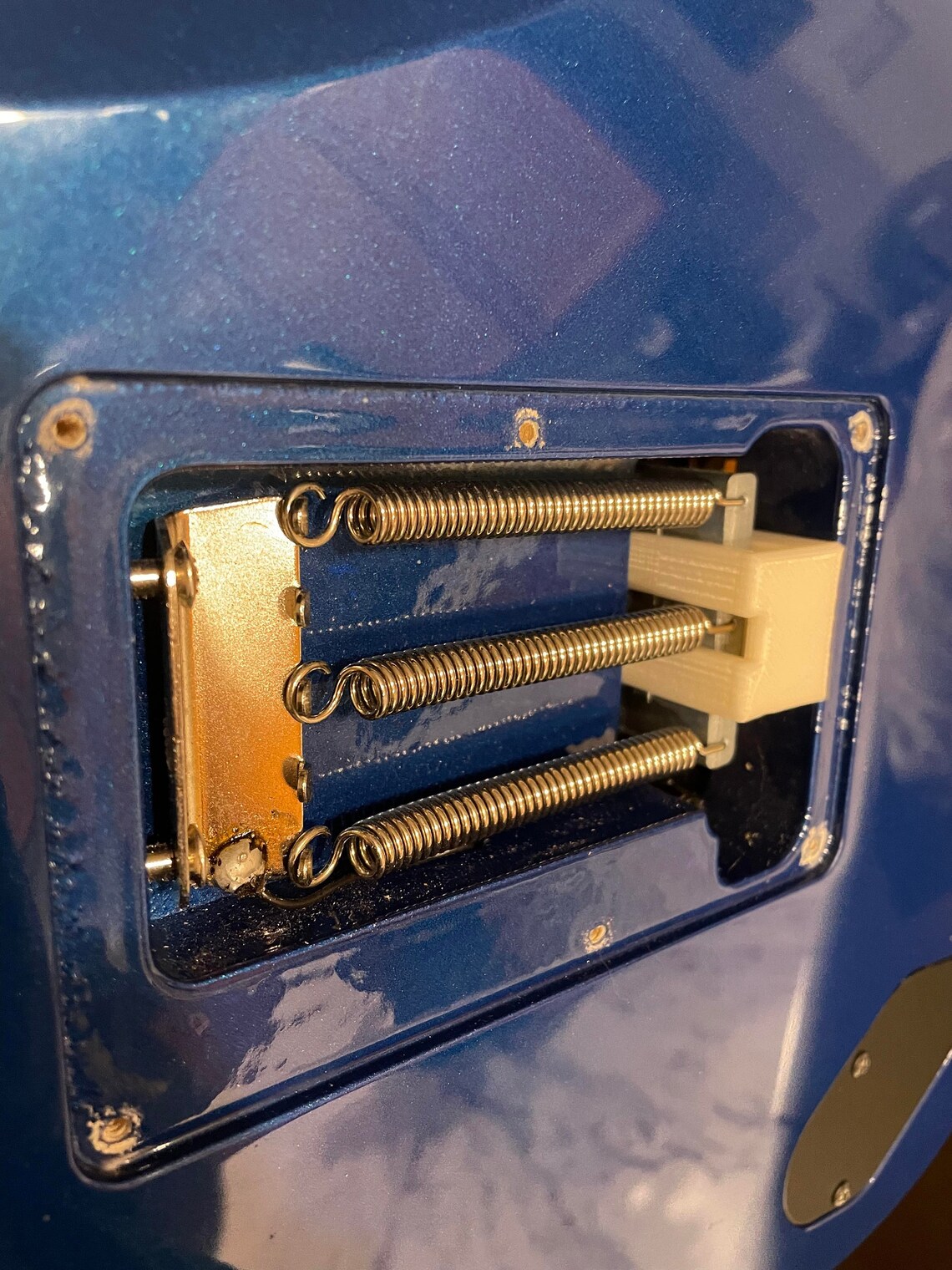 Guitar Ibanez Edge Trem Block for String Changes and Tuning - Etsy