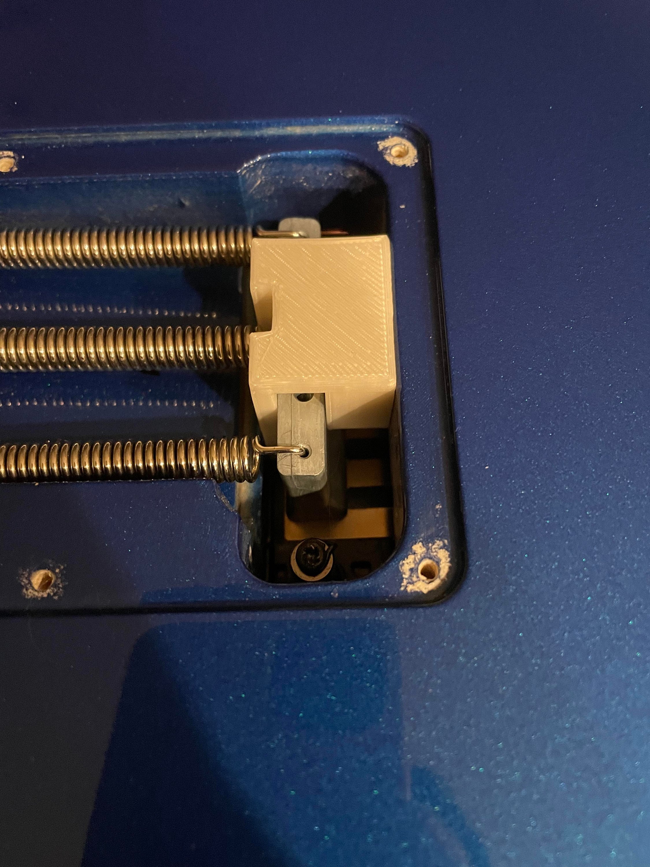 Guitar Ibanez Edge Trem Block for String Changes and Tuning - Etsy