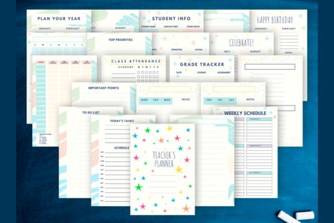 Teacher Digital Planner 2023 2024 Digital Planner Goodnotes Notability ...