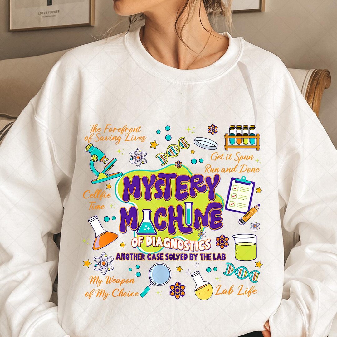 Lab Week 2025 Mystery Machine Png, Mystery Machine of Diagnostics Png ...