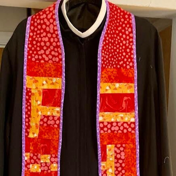 Rainbow Clergy Stole - Etsy