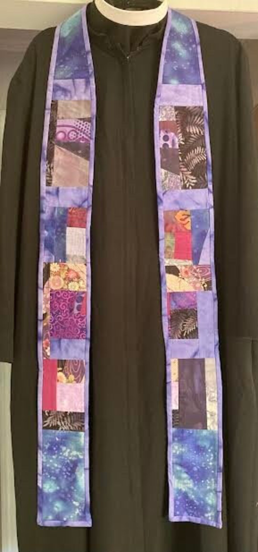 29. Purple Handmade Reversible Stole - Etsy