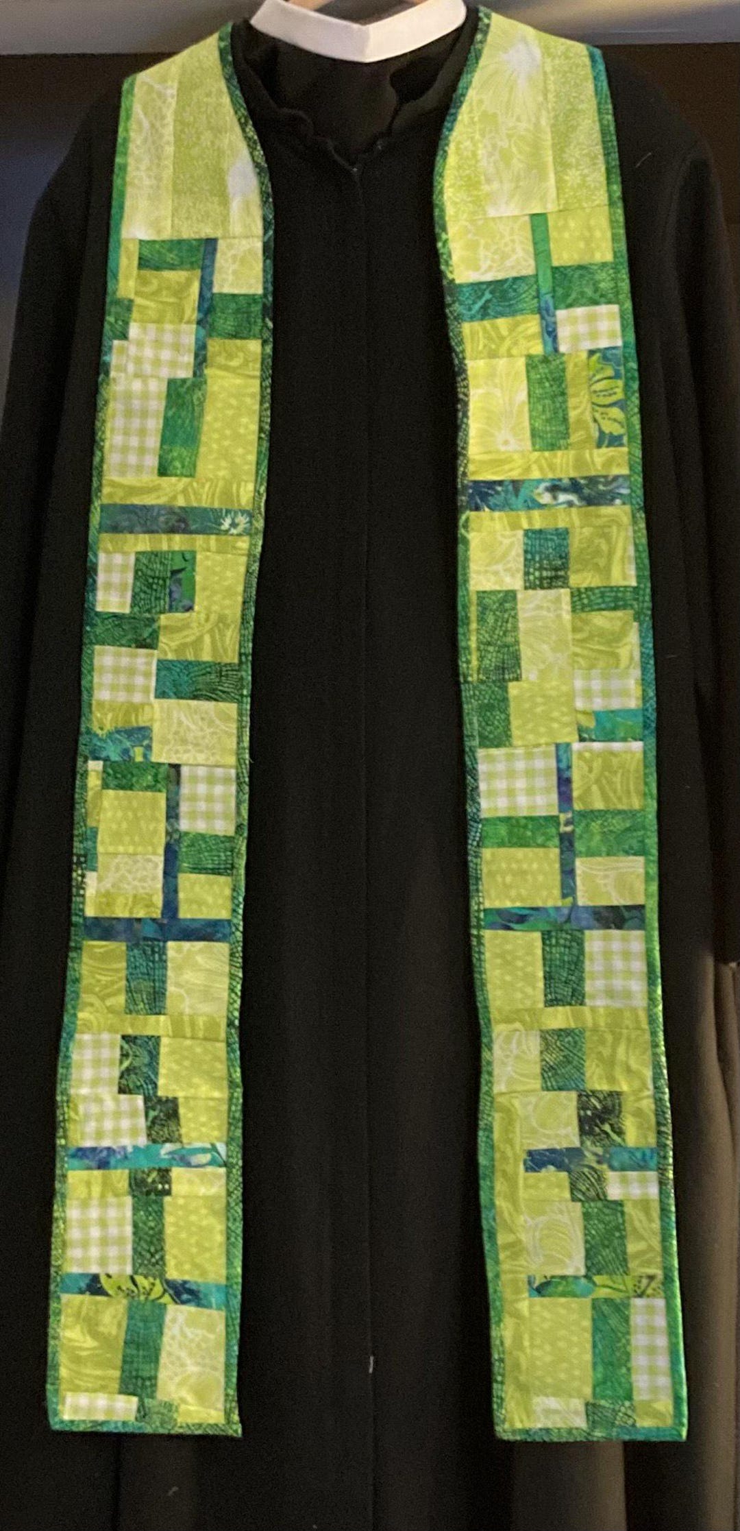 67 Spring Green Clergy Stole - Etsy