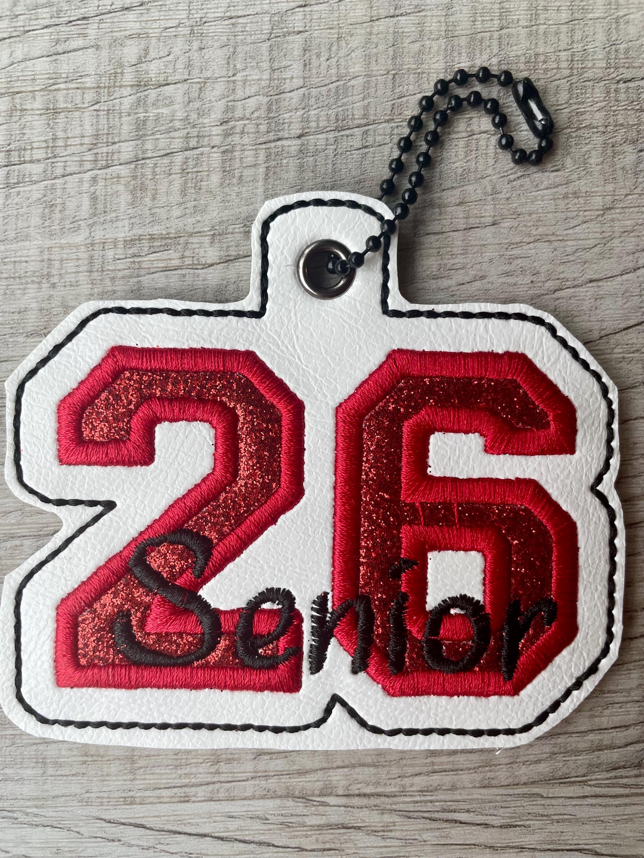 Digital Embroidery File - Senior 2026 Bag Tag - Instant Download - Etsy