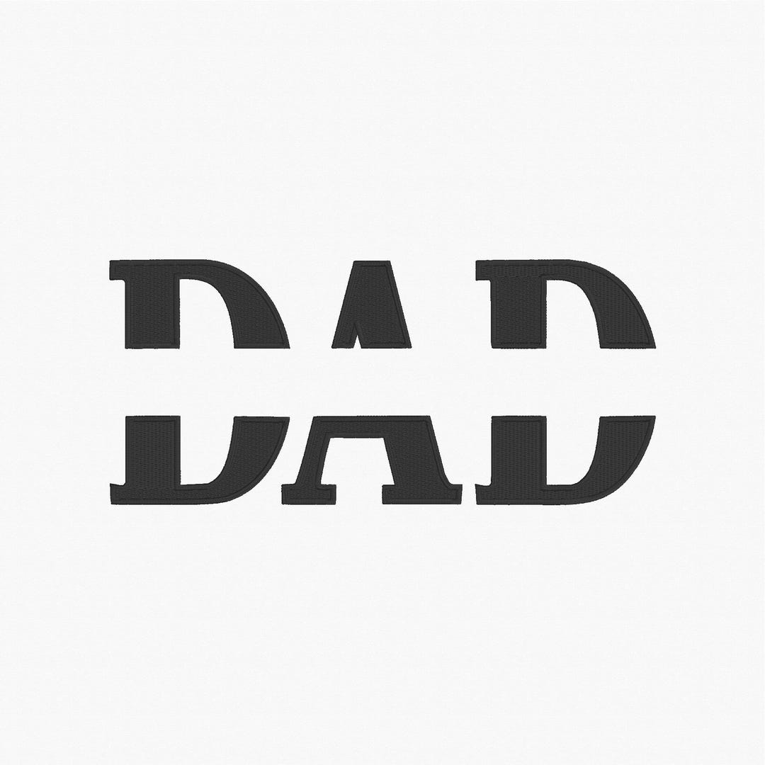 Split DAD Embroidery – Digital Download Machine Embroidery File - 4x4 ...