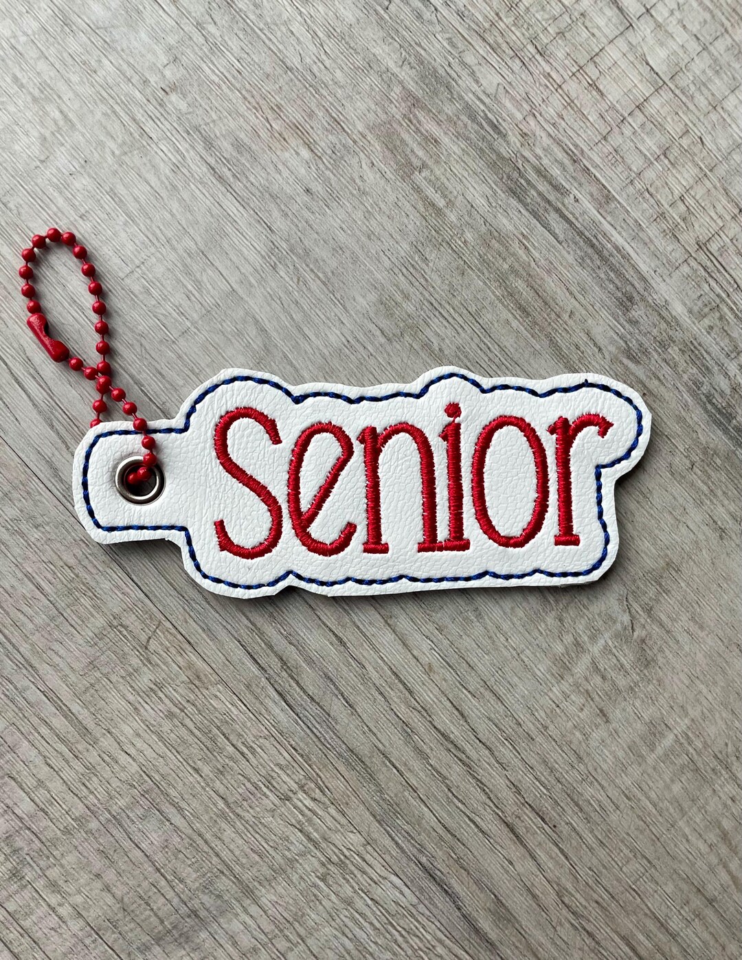 Digital Embroidery File - Senior Bag Tag - Instant Download - Senior ...
