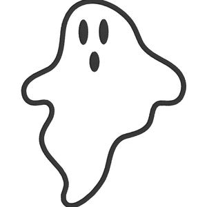 Applique Ghost Embroidery Design Bundle – Spooky Halloween (digital ...