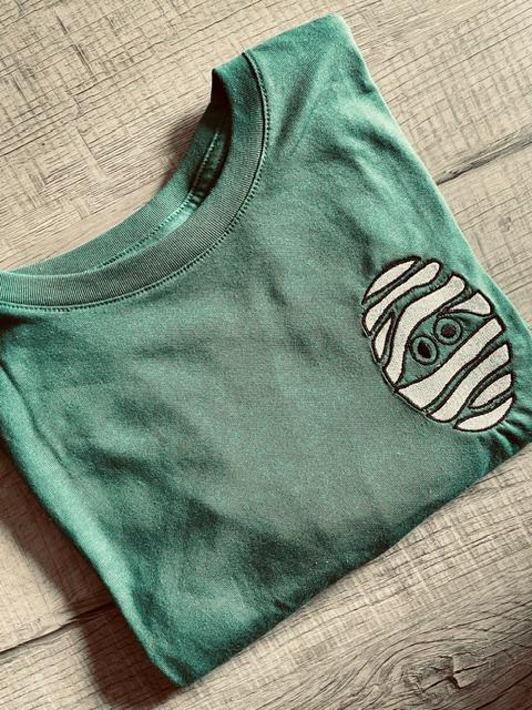 Mummy Embroidery Pattern Digital Download for Spooky Halloween Decor - Etsy