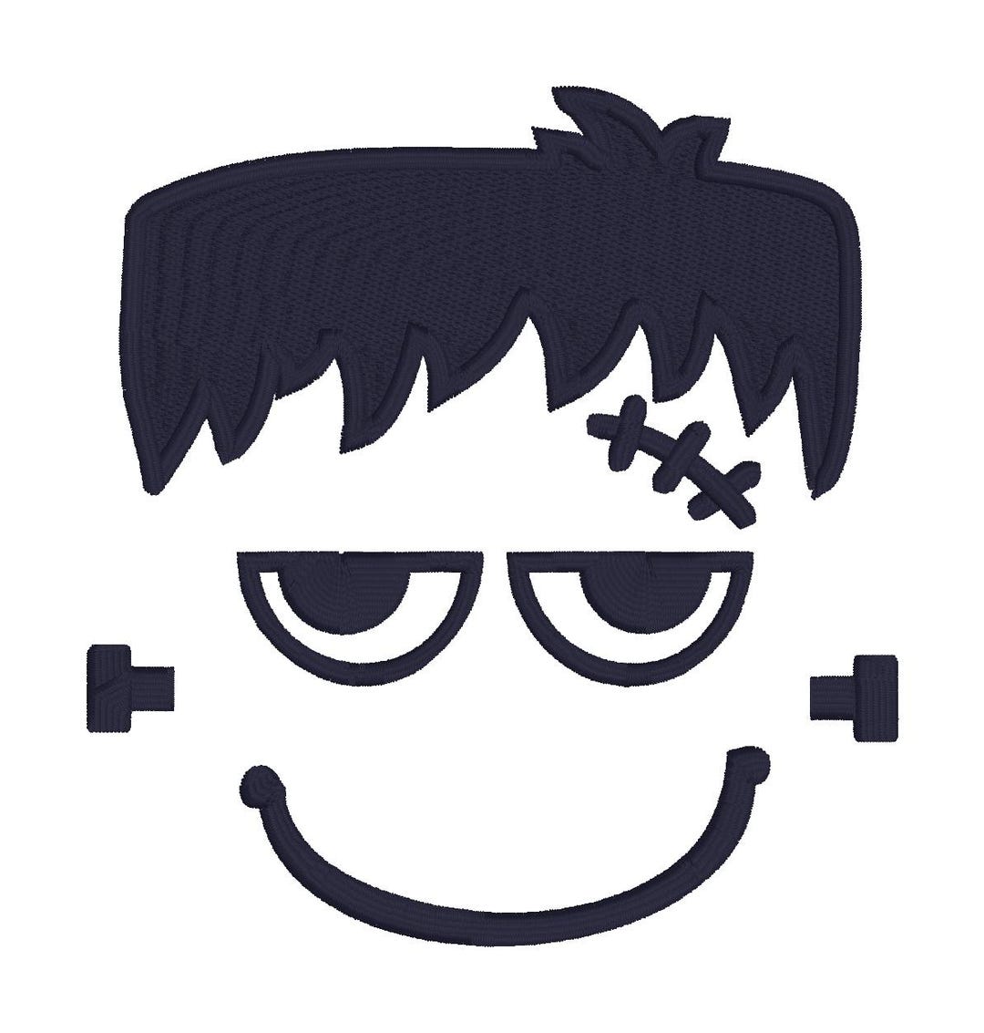 Frankenstein Embroidery Design Digital File - Halloween Machine ...