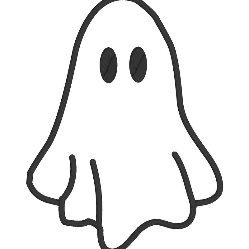 Girly Ghosts Applique - Etsy