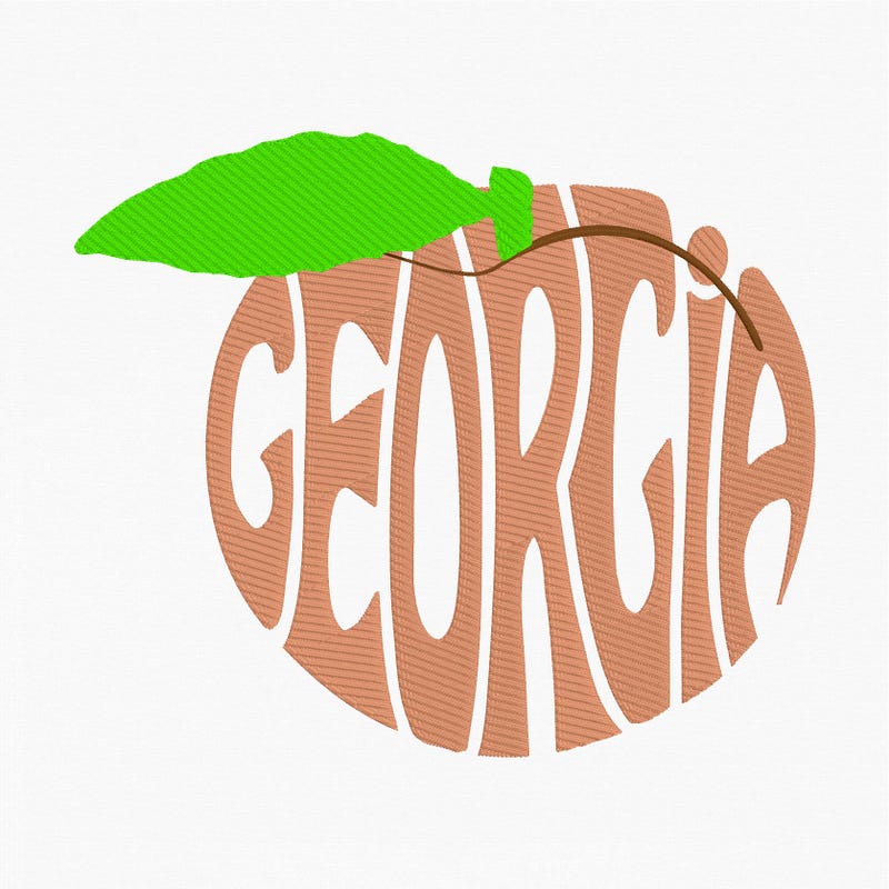 Georgia Peach - Etsy