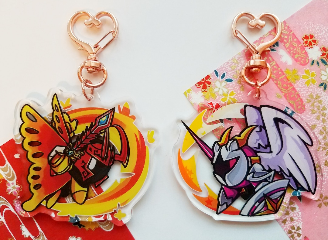 Kirby Morpho Knight Galacta Knight 2.5in Double Sided Acrylic Charm - Etsy