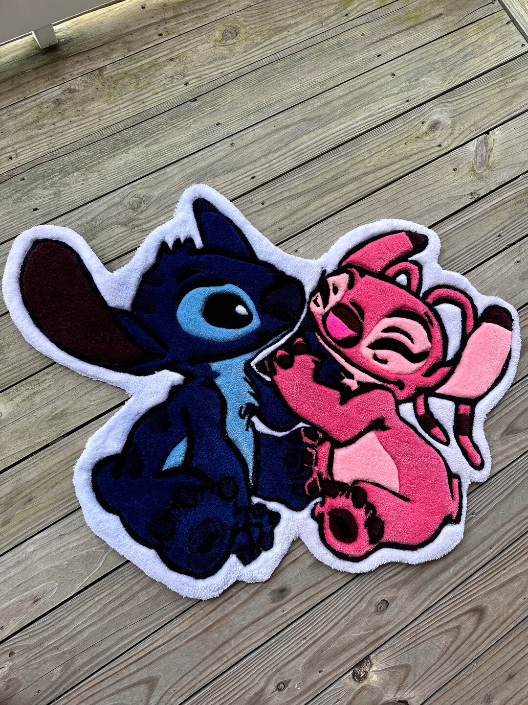 Lilo and Stitch Rug Lilo and Stitch angel Stitch Rug - Etsy UK