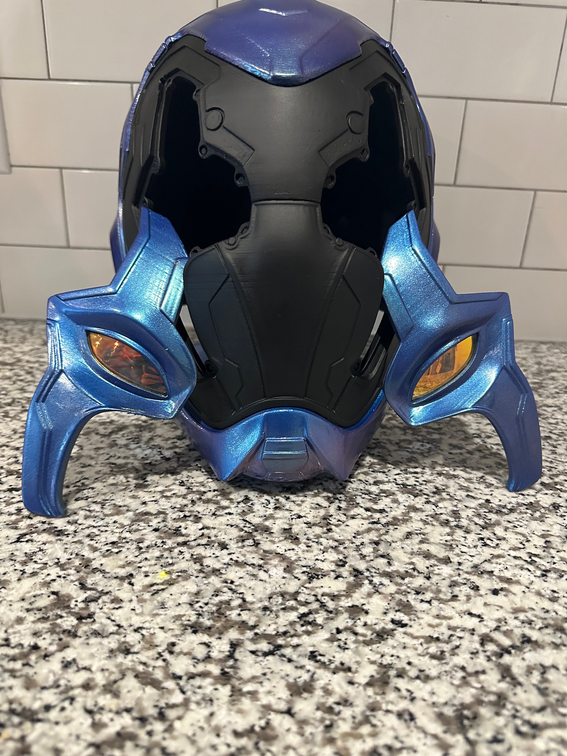 Blue Beetle MOVIE REPLICA HELMET - Etsy
