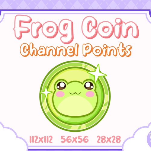 Frog Channel Points Twitch Emotes Frog Streamer Package - Etsy