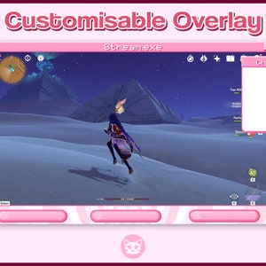 Y2K Pink | Animated Stream Overlay Pack | Overlay + Animated Scenes ...