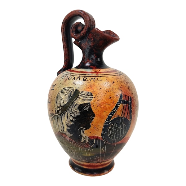 Greek Pottery Apollo - Etsy