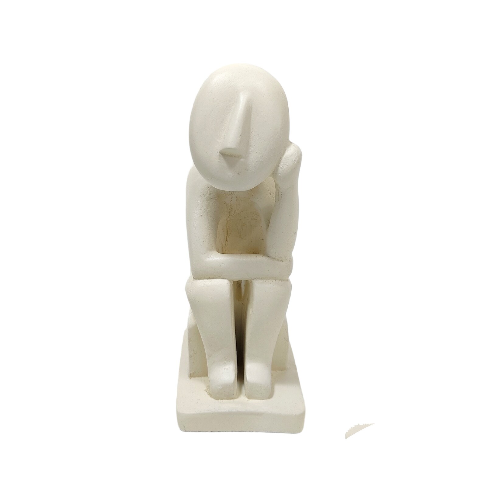 Cycladic Statue the Thinker Man 13cm, Cycladic Stone Idol Sculpture ...