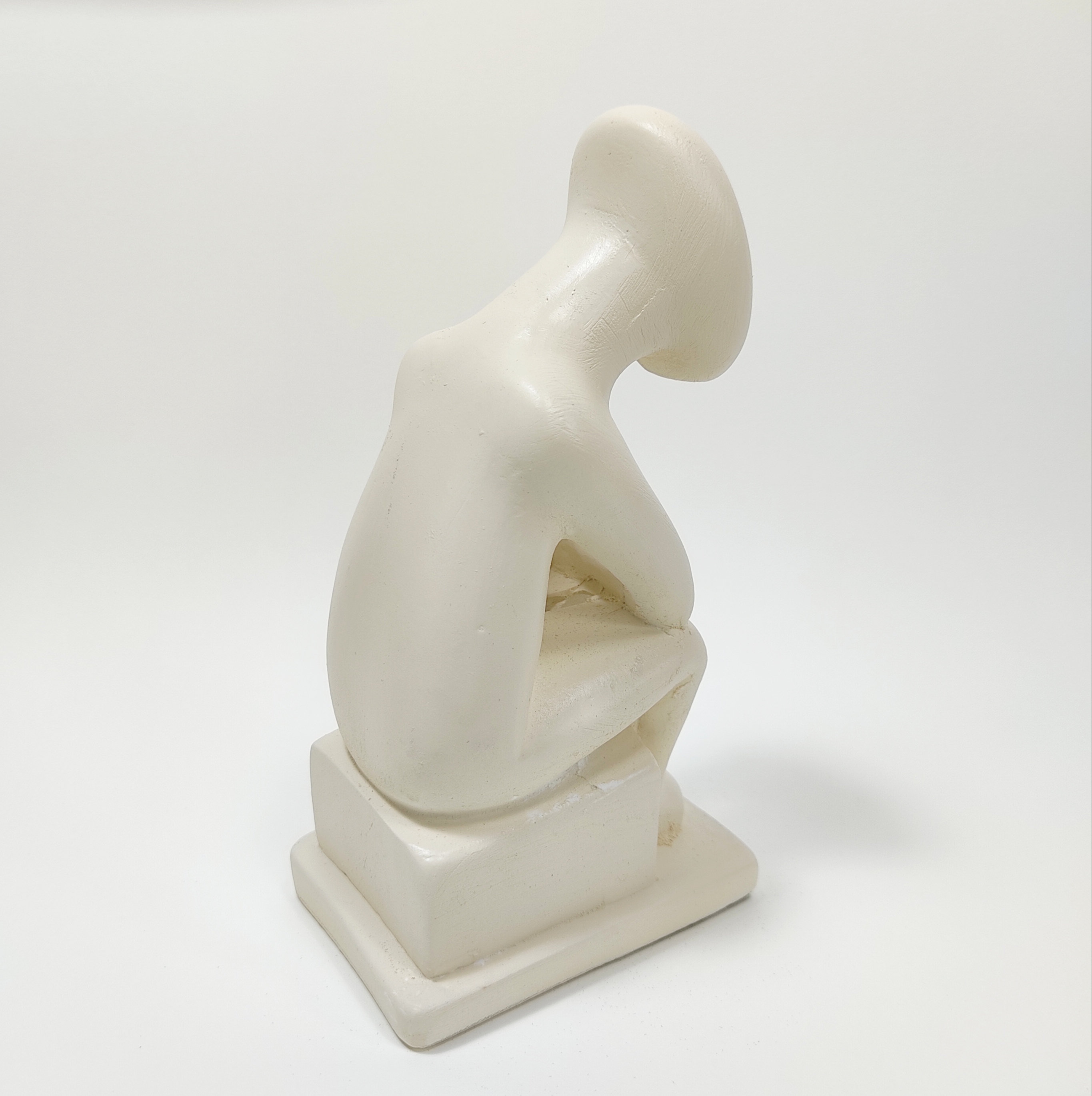 Cycladic Statue the Thinker Man 13cm, Cycladic Stone Idol Sculpture ...