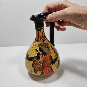 Artemis Goddess Amphora 17cm 6.6 in Greek Ancient Vase, Ceramic Amphora ...
