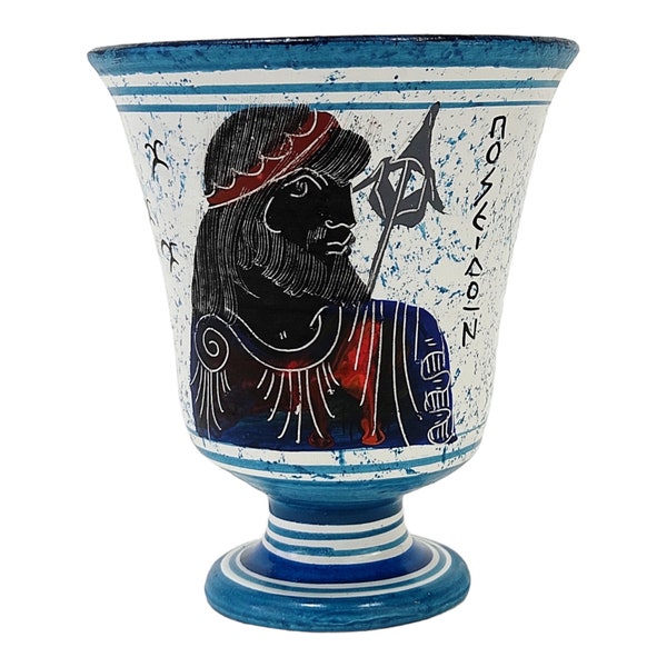 Greek Blue Pottery - Etsy