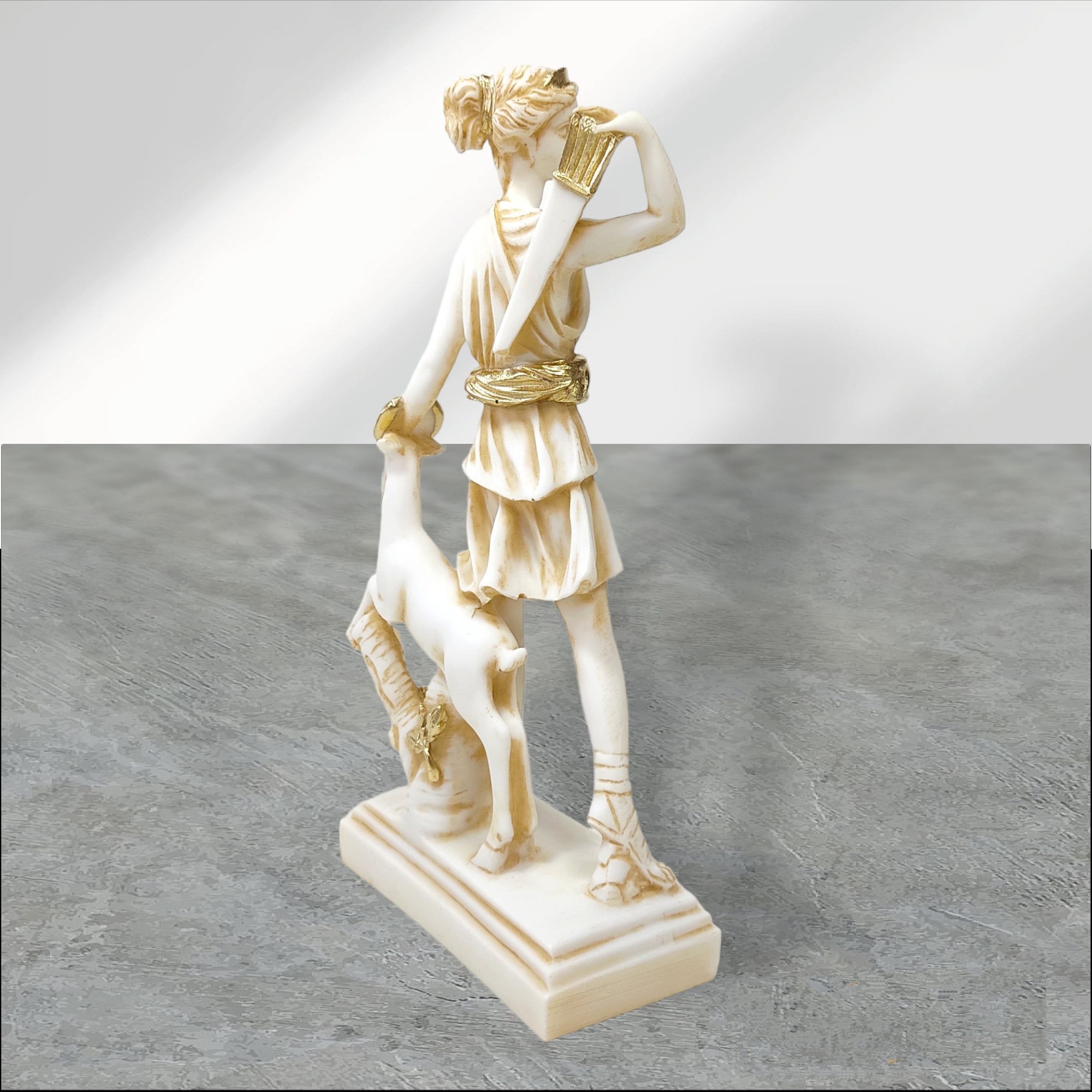 Artemis Greek Goddess Alabaster 25cm Statue, Ancient Greek Mythology ...