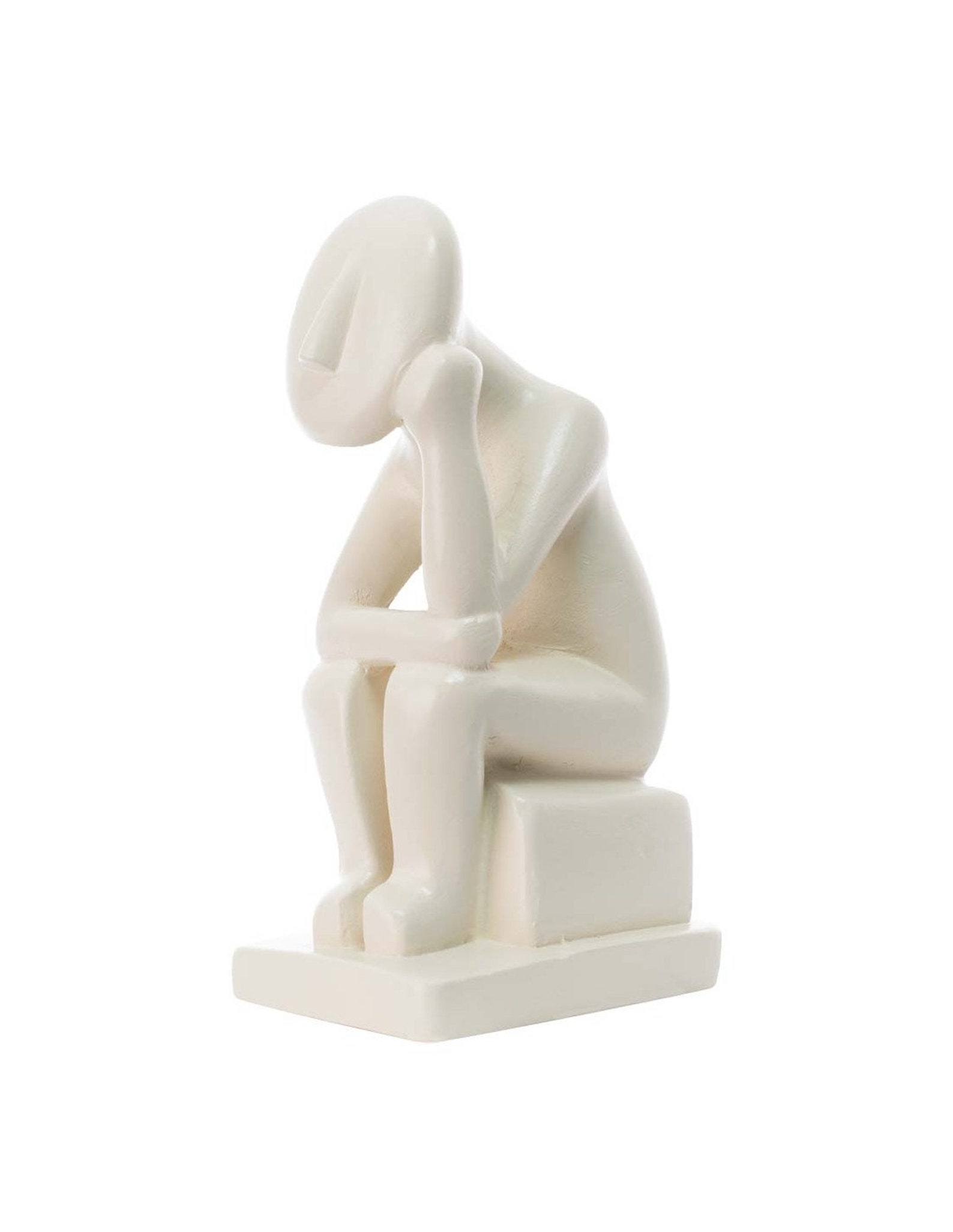 Cycladic Statue the Thinker Man 13cm, Cycladic Stone Idol Sculpture ...