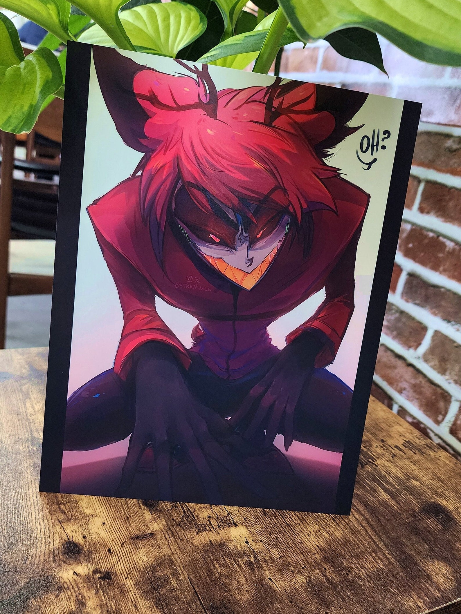 Hazbin Hotel Alastor Fanart Prints - Etsy Canada