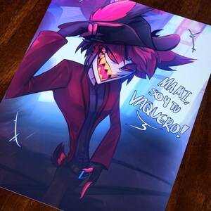 Hazbin Hotel Cowboy Alastor Kunstdrucke - Etsy.de