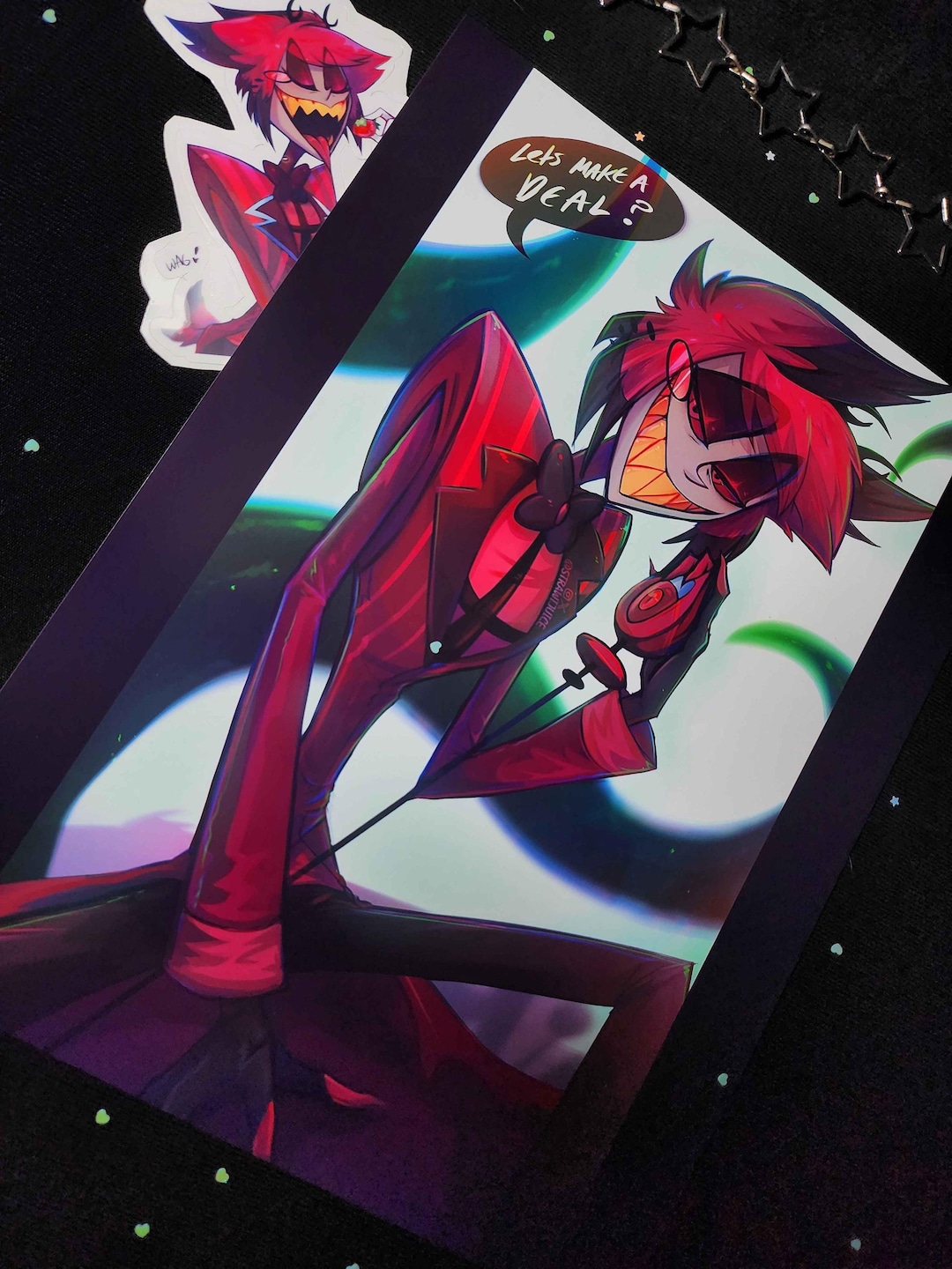 Hazbin Hotel Alastor & Pilot Alastor Fanart Prints - Etsy