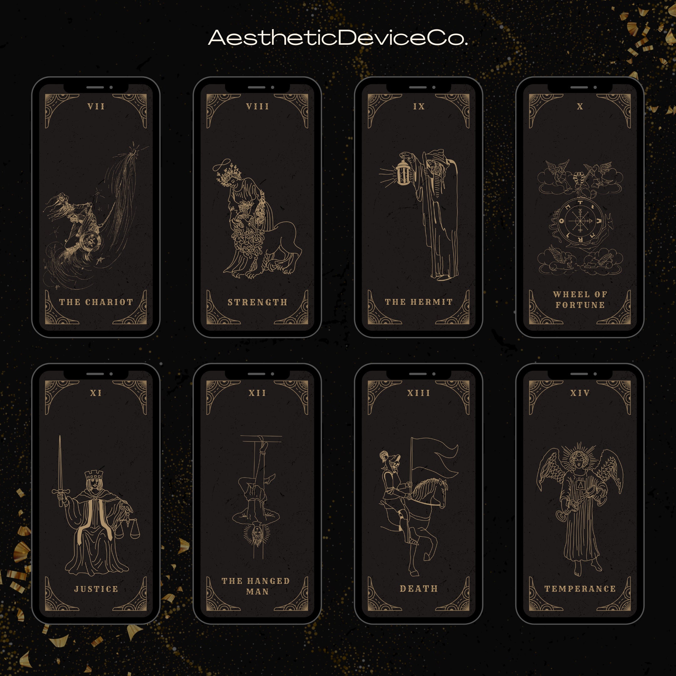 Dark Arcana Ios Theme for iPhone & iPad With Icons, Wallpapers, Widgets ...