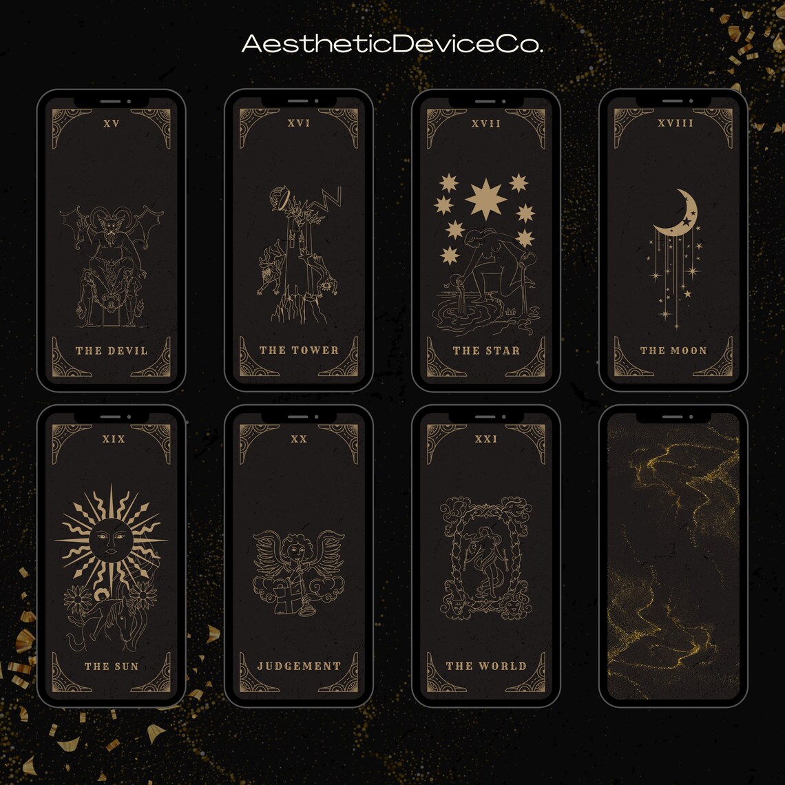 Dark Arcana Ios Theme for Iphone & Ipad With Icons - Etsy